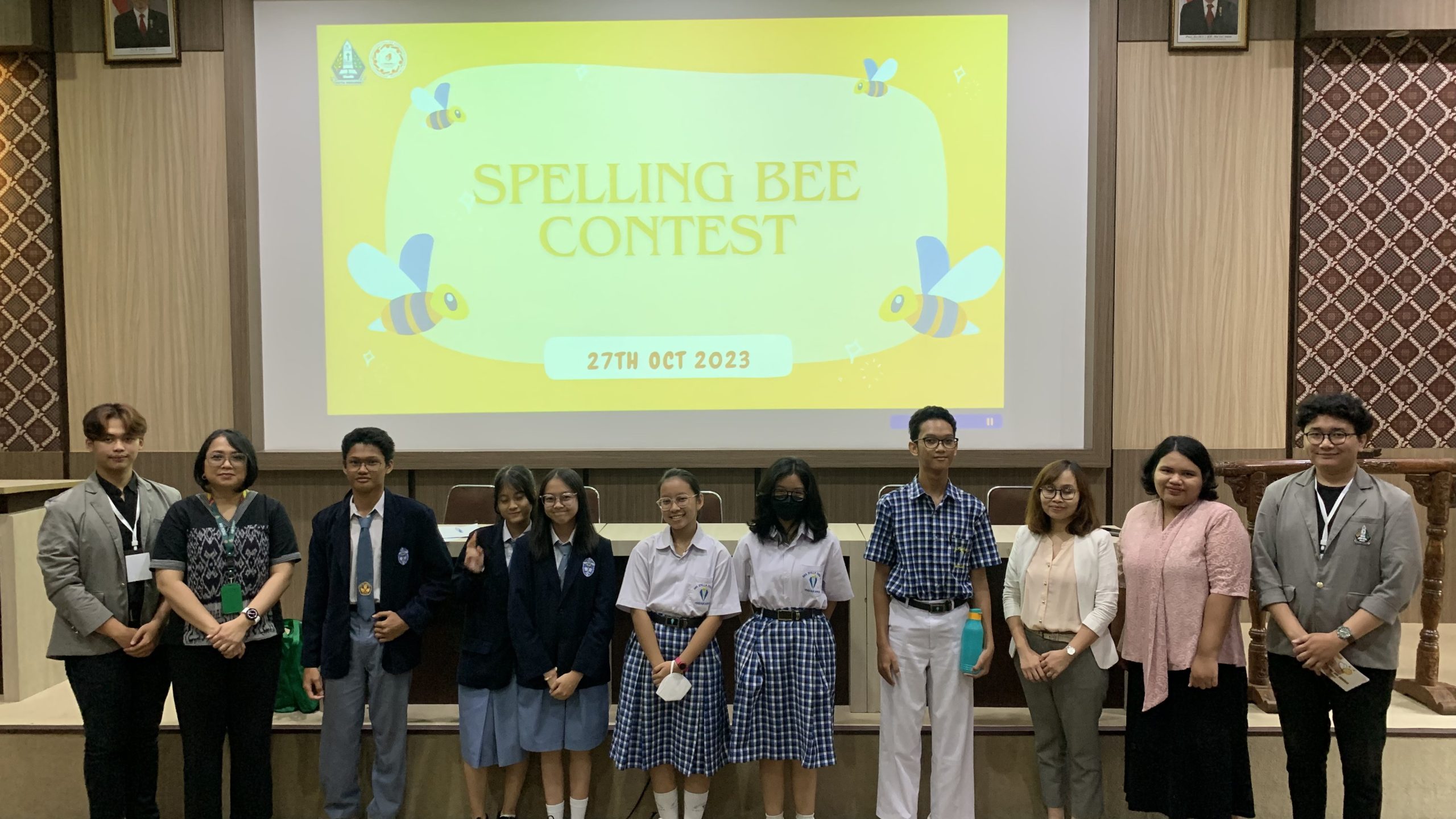 BEM FKHUM Holds Spelling Bee Contest 2023 - Duta Wacana Christian ...