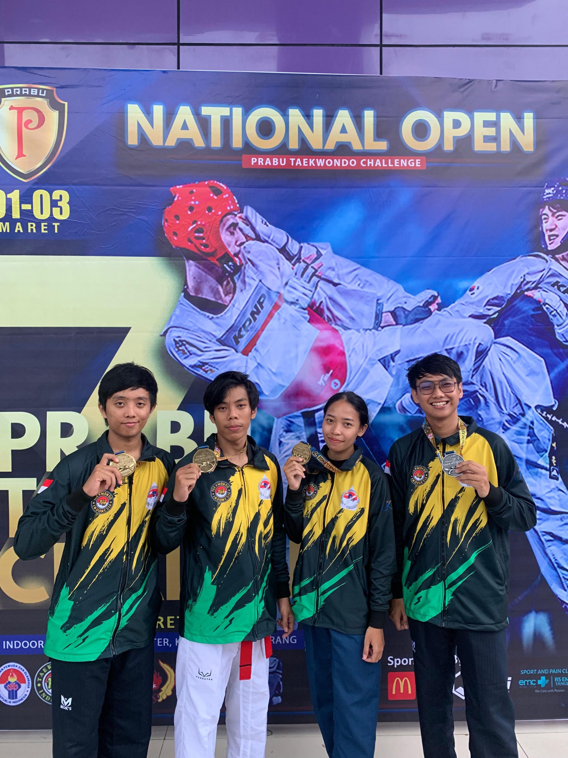 Triumphant Victory: UKDW Taekwondo Team Excels with Medals at Prabu ...