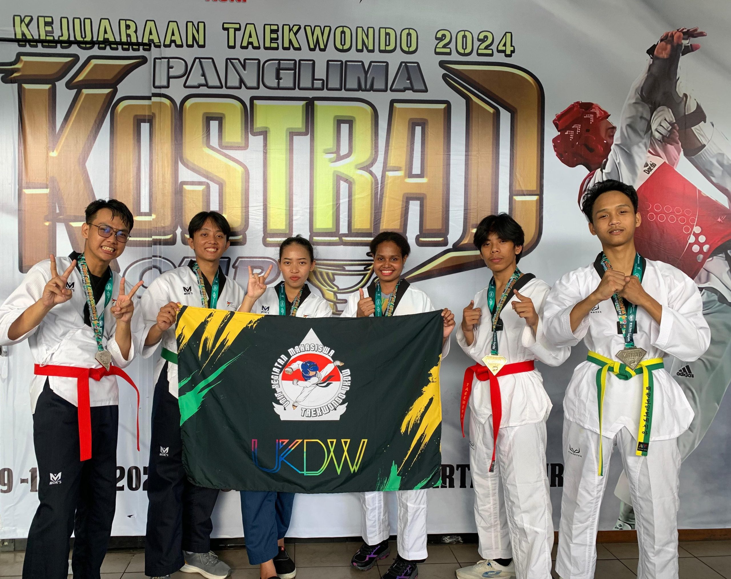 UKDW Taekwondo Team Wins 6 Medals at the 2024 Pangkostrad Cup National ...