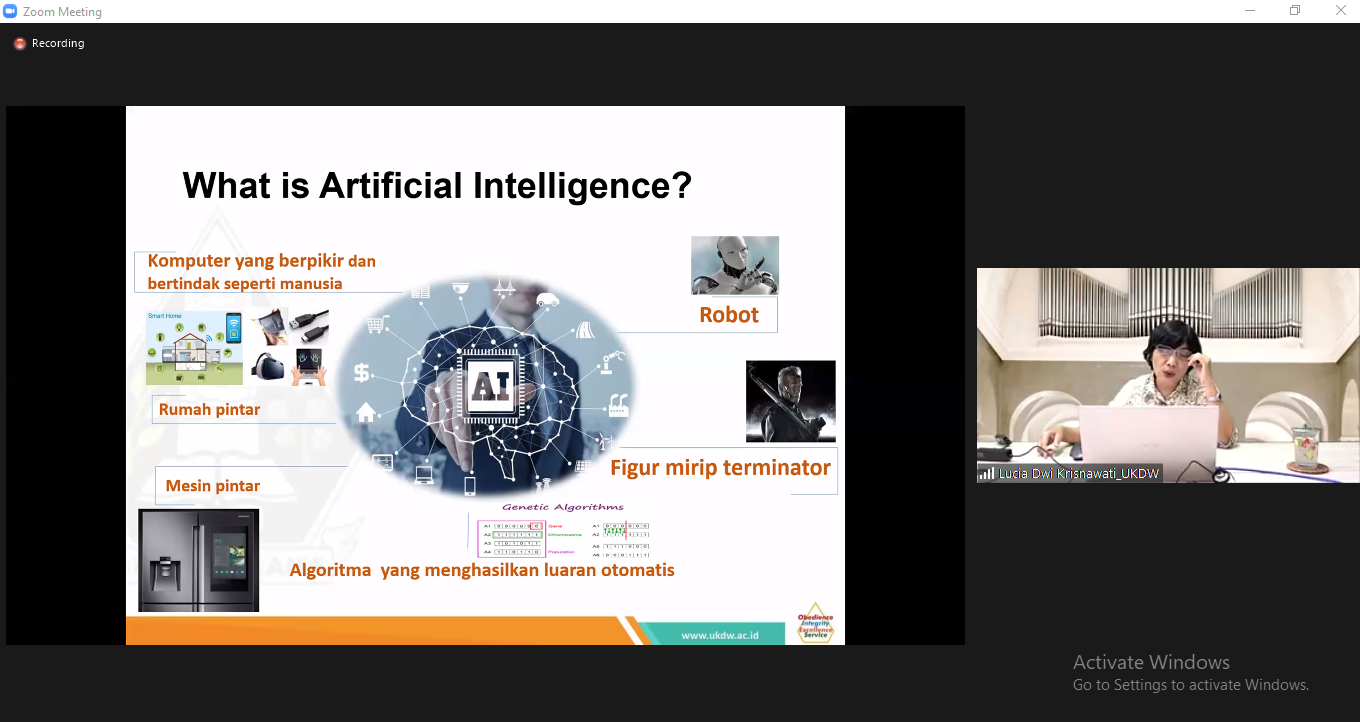Dosen UKDW Jadi Narasumber Webinar AI - Universitas Kristen Duta Wacana ...